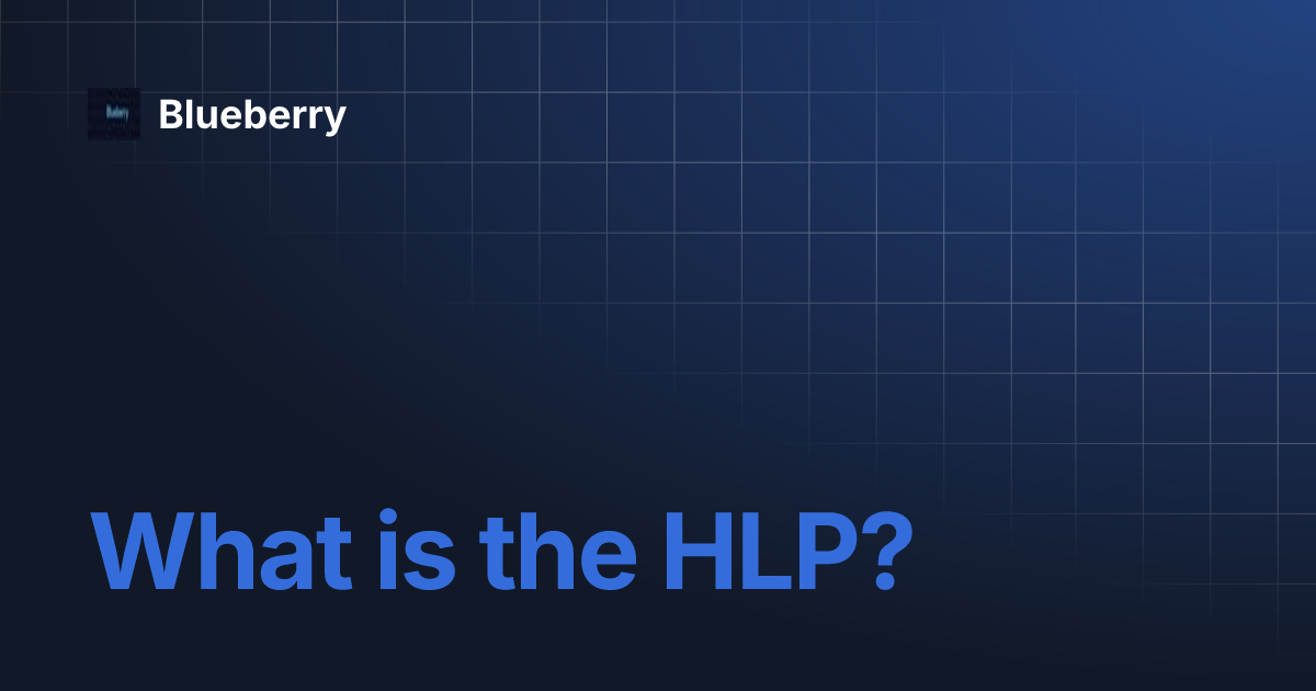 What is the HLP? | Blueberry